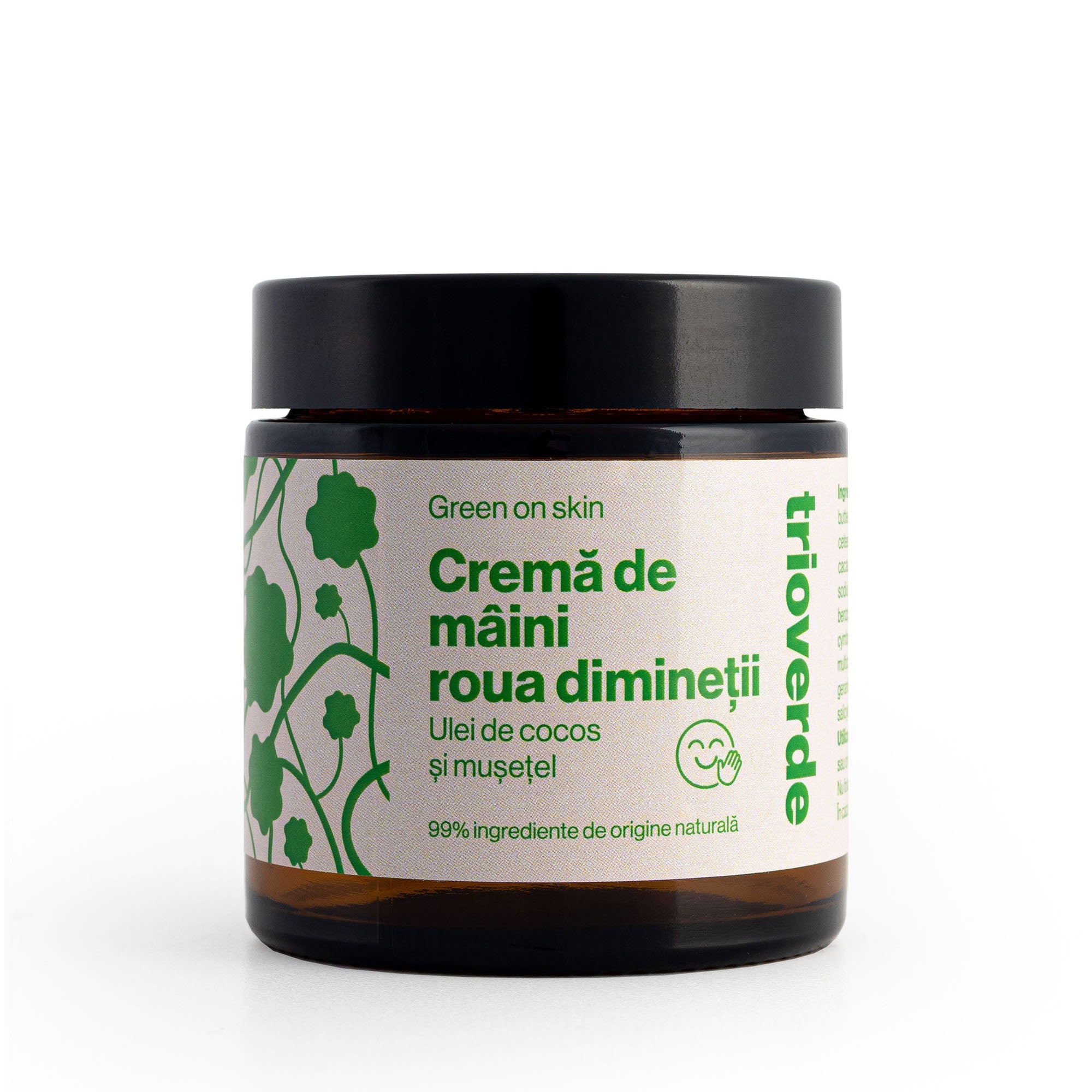 Cremă de Mâini Roua Dimineții – Hidratare și Parfum Floral | Trio Verde